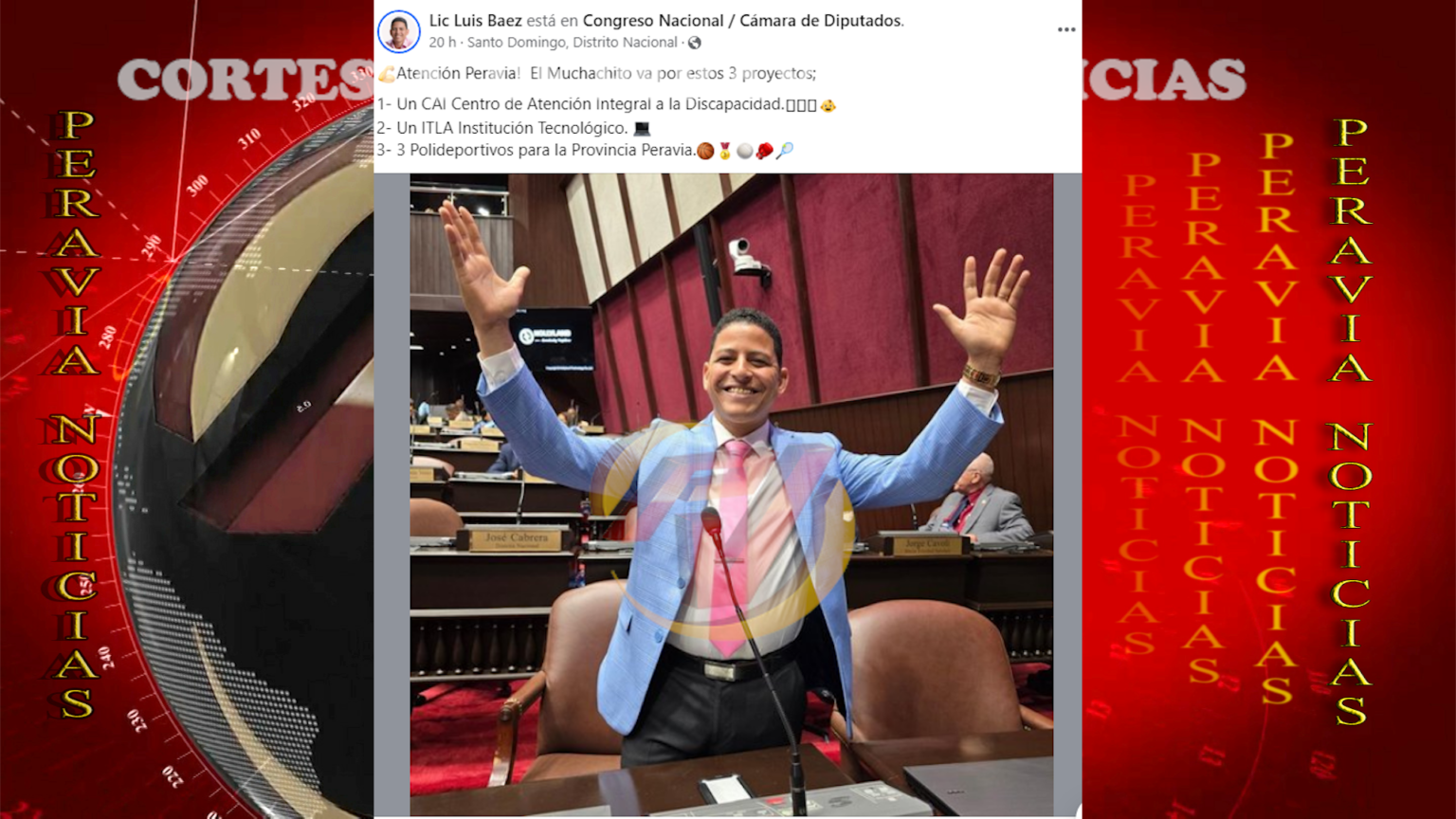 Diputado Luis Báez anuncia proyectos a someter - Trebol Cable
